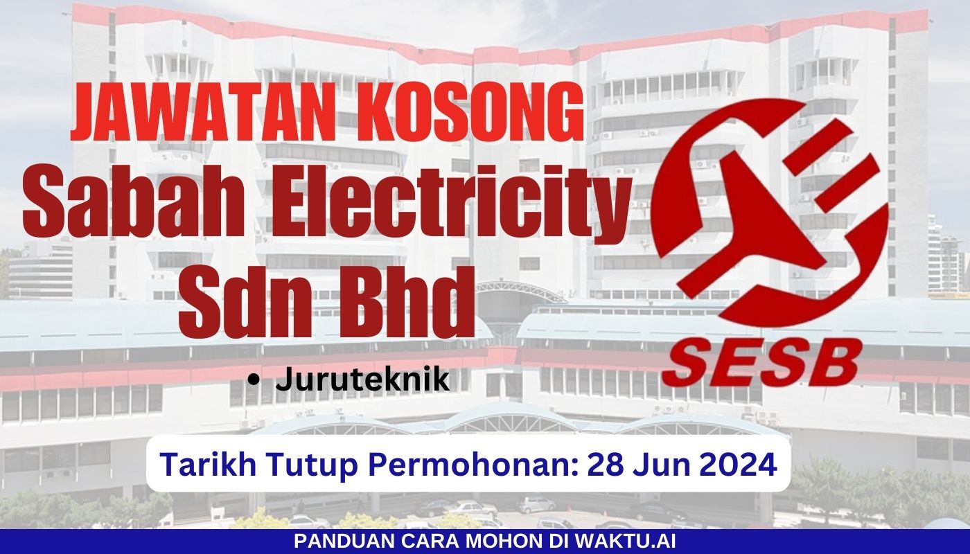 Jawatan Kosong Sabah Electricity Sdn Bhd (SESB)