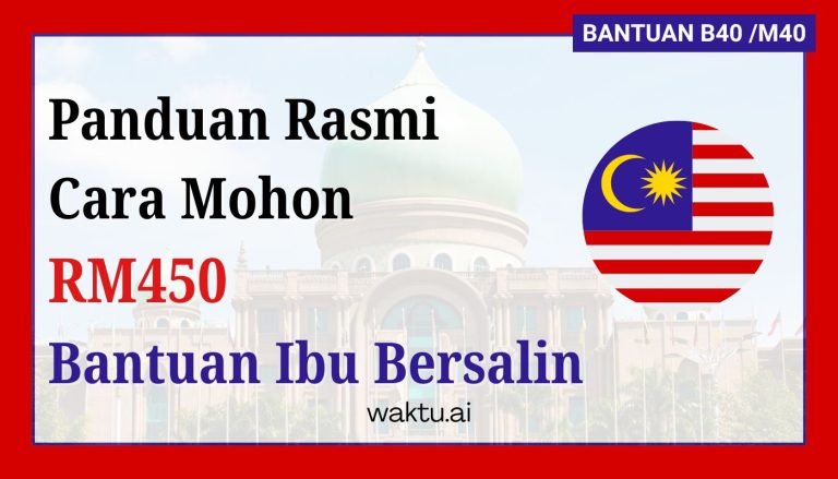 Panduan Rasmi Memohon RM450 Bantuan Ibu Bersalin