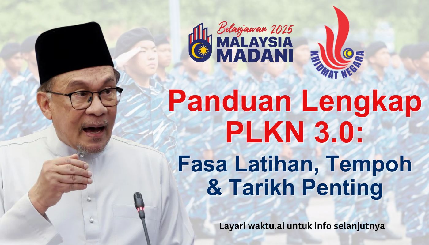 Panduan Lengkap PLKN 3.0: Fasa Latihan, Tempoh & Tarikh Penting