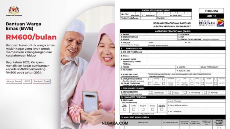 Bantuan Warga Emas RM600 Sebulan (BWE JKM) 2025: Cara Mohon, Syarat Kelayakan & Maklumat Lanjut
